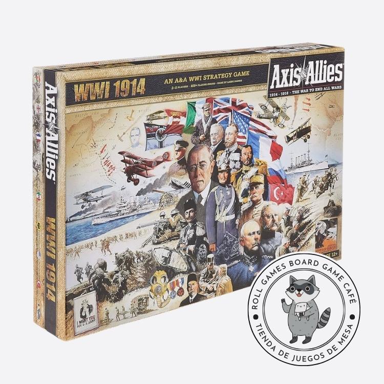 Axis & Allies WWI 1914 – Juego de mesa histórico de estrategia – Roll Games