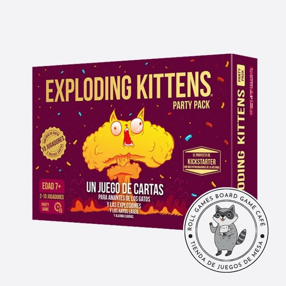 Exploding Kittens Party Pack Juego en Español | Disponible en Roll Games