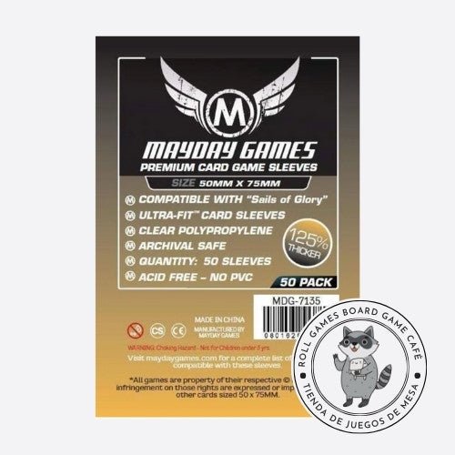 Micas Mayday Premium 50x75 mm - Pack de 50 Decorativas