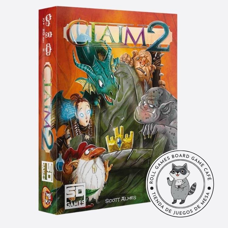 Claim 2 Juego de Mesa en Español SD Games | Roll Games