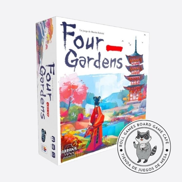 Four Gardens juego de mesa - Roll Games
